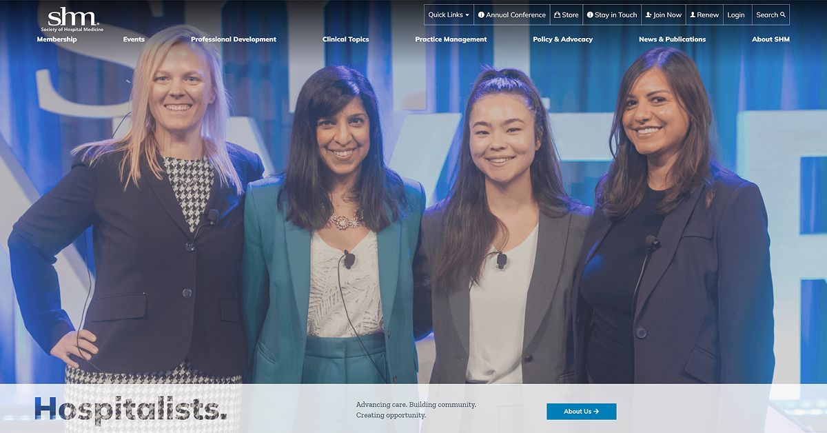 About SHM - SHM | Society of Hospital Medicine